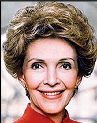 Nancy Regan dies - Anandabazar