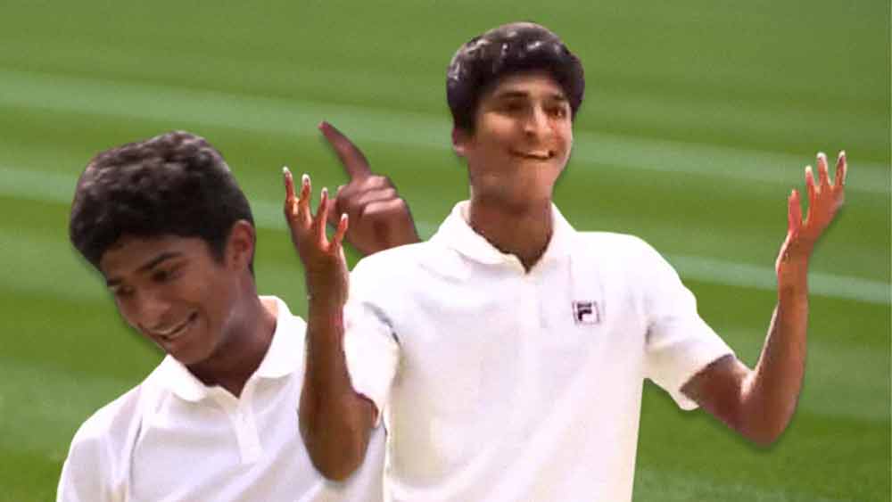 India | Wimbledon 2021: Junior champion Samir Banerjee creates history ...