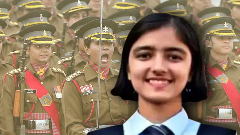 Shanan Dhaka | 19 year old Shanan Dhaka the Entrance topper of NDA’s ...