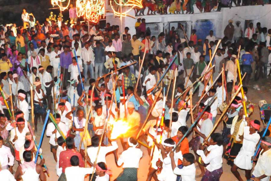 Banni festival | Tradition Banni festival of Sri Mala Malleswara Swammy ...