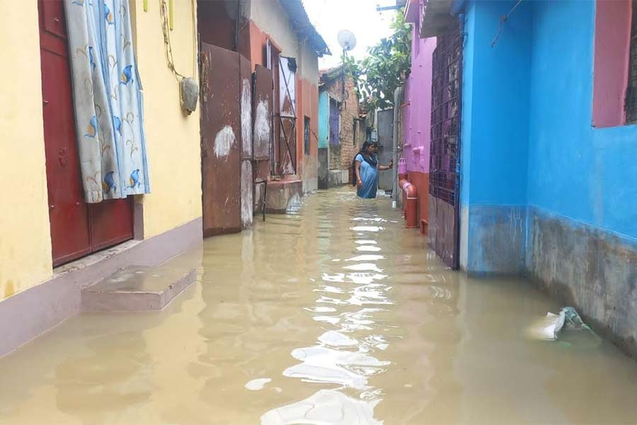 Water logged | Areas of Bardhaman Submerged due to poor drainage system ...