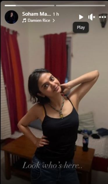 Soham-Solanki | Tollywood actress Solanki Roy went to Mumbai to meet her close friend Soham ...