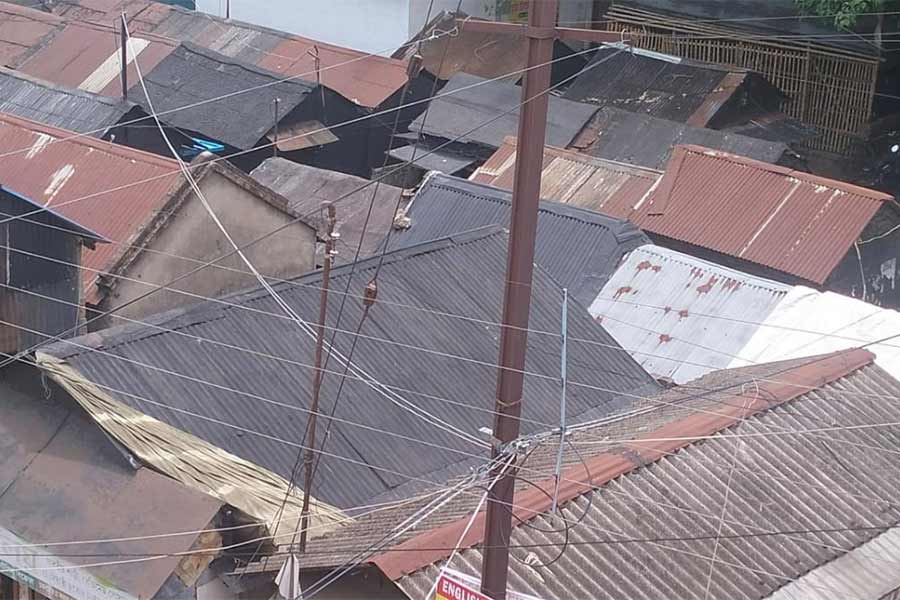 Chakbazar | Local Residents of Chakbazar worried as a minor fire break ...