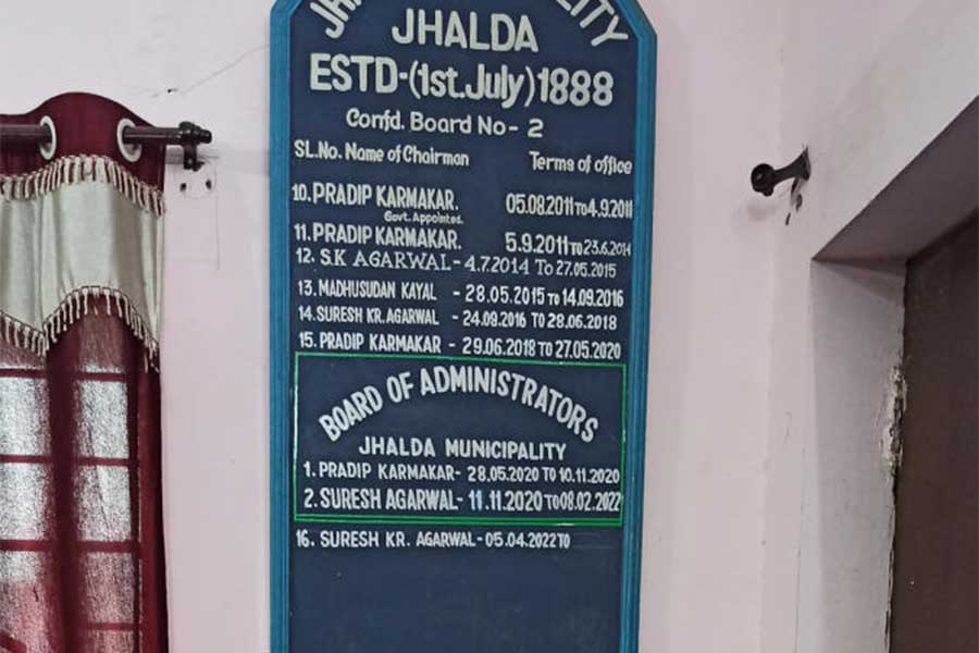 Jhalda Municipality | Shila Chatterjee the new Chairman of Jhalda ...