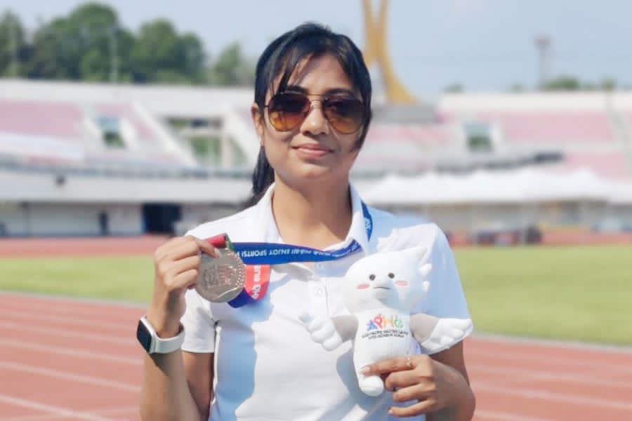 Asia Pacific Masters | Bengal’s athlete Subhamitra Chatterjee wins two ...