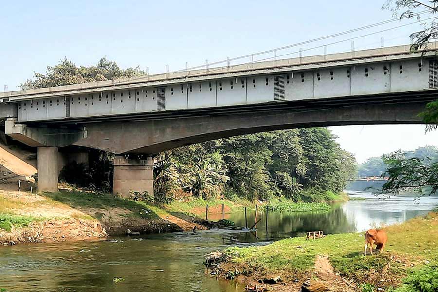 Churni River Flow path | Flow Path of Churni river is still blocked ...