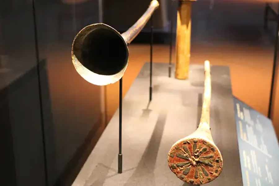 Tutankhamun Trumpet | The curse of tut’s trumpet dgtl - Anandabazar