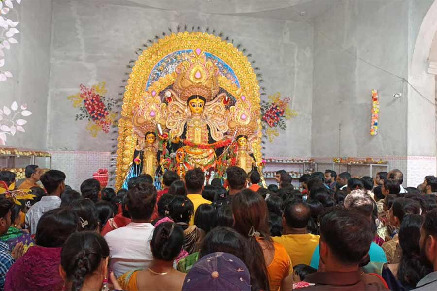 Akal Bodhon At Suti | Bangshibati Village of Suti started Celebratuion ...