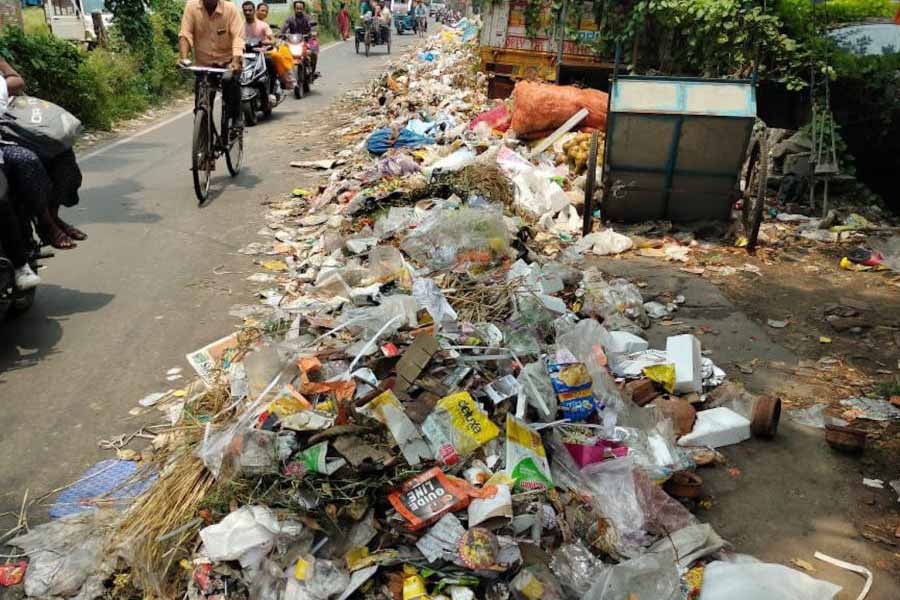 Roadside garbage | Local Residents of Chakdaha getting sick of the foul ...