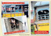 Risky ride on rickety buses - Telegraph India