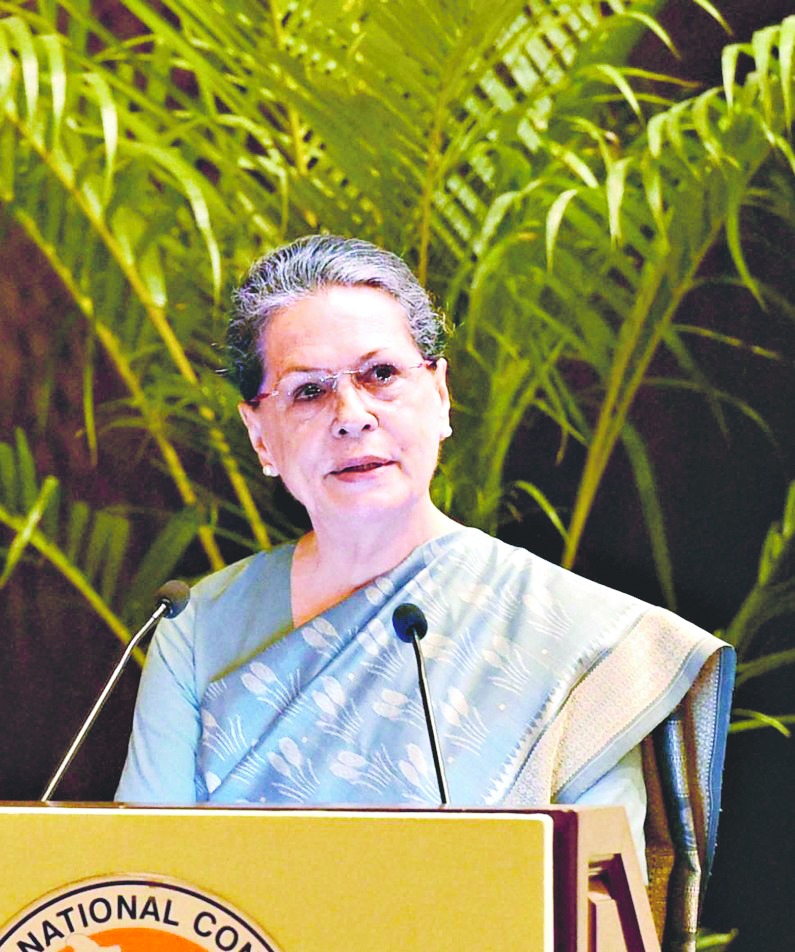Sonia to lead march to President - Telegraph India