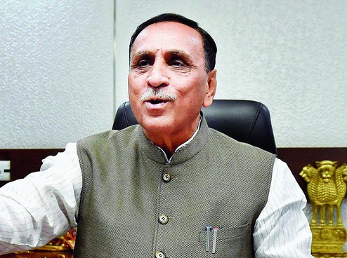 Even 2 seats less will stir questions: Rupani - Telegraph India