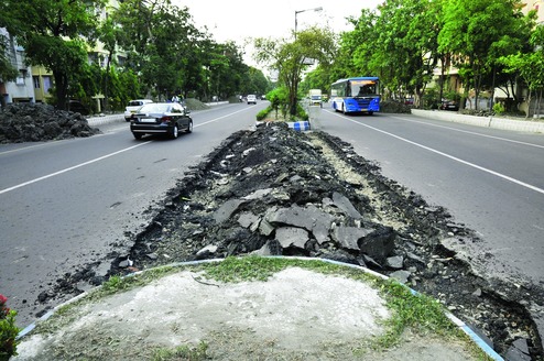 Salt Lake road gaps to be bridged - Telegraph India