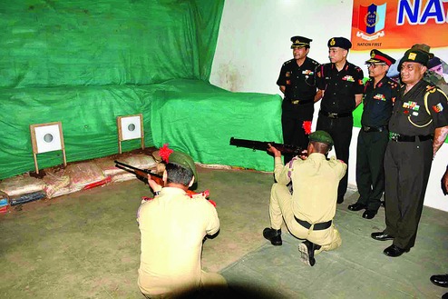 First indoor shooting range in Ranchi - City cadets get new ...