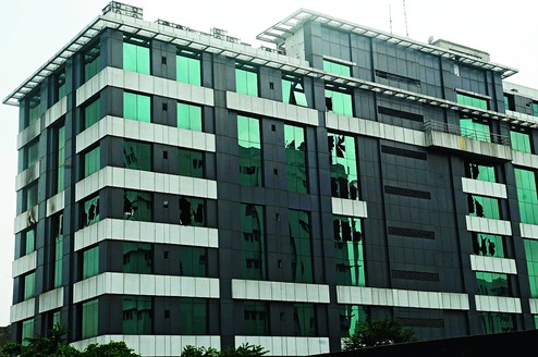 Blaze in Bypass building - Telegraph India