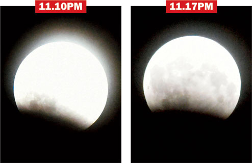 Celestial show: When the moon put up a great gig in the sky on the ...