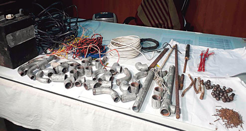 Materials for bomb making recovered - Telegraph India