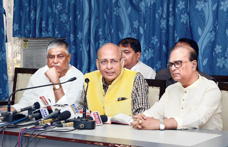 Stop vote split: Singhvi - Telegraph India