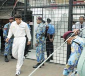 Security head lands in Dhaka - Best has been done: Azad - Telegraph India