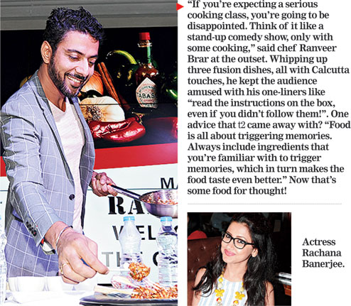 Cook it up with chef Ranveer Brar - Telegraph India