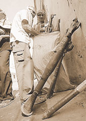 Sadr men start arms handover - Telegraph India