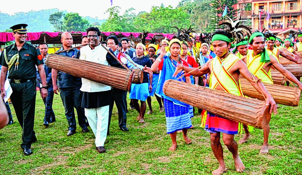 Wangala fest kicks off - Telegraph India