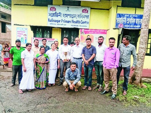 Kalinagar health centre awarded - Telegraph India