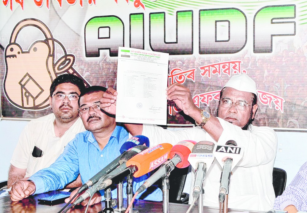 AIUDF releases first list of 16 - Telegraph India