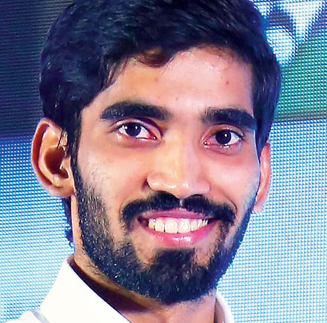 Srikanth is now No. 1 in the world - Telegraph India