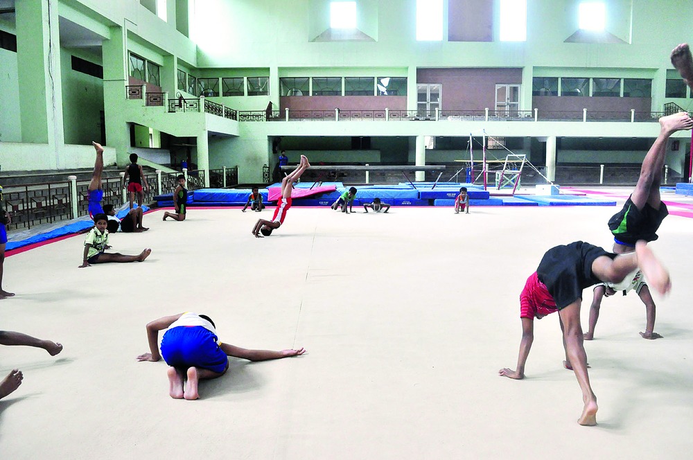 Inside Dipa's telling gym - Telegraph India