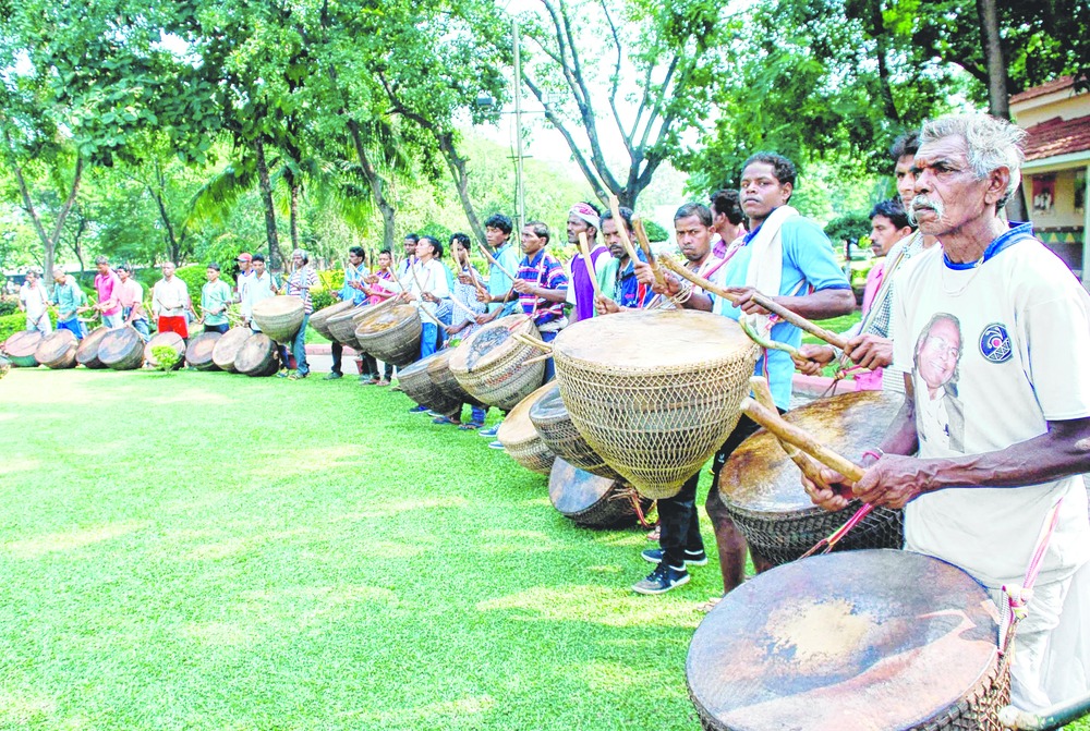 A collage of Tribal hues - Telegraph India