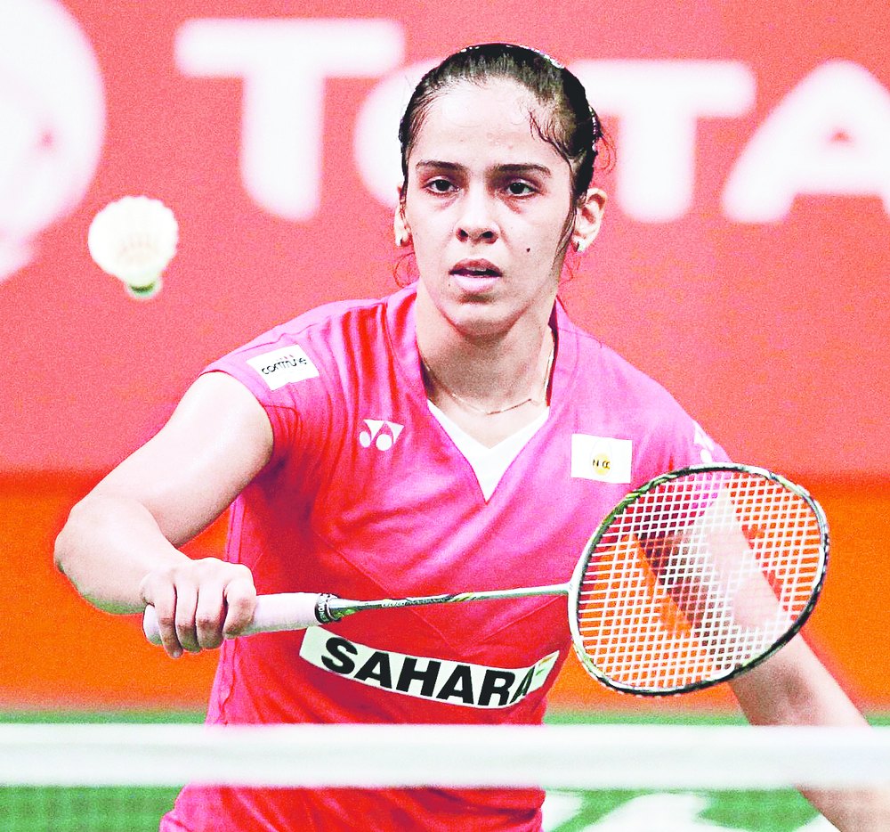 I was very lucky to win, says Saina - Telegraph India