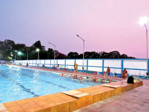 Swimming pools up for rent for tourneys - Telegraph India