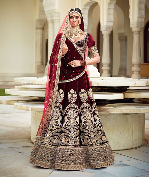 What goes into the making of a Sabya bride? - Telegraph India