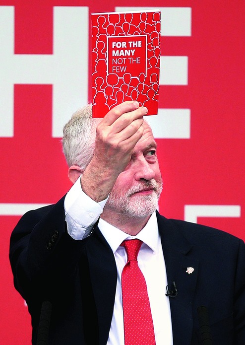 Corbyn unveils populist manifesto - Telegraph India
