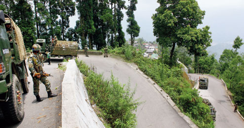 Morcha march to hub - Telegraph India