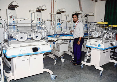 AIIMS adds crucial wing for babies - Neonatal intensive care unit ...