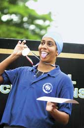 Nisha returns to 4th record - NATIONAL AQUATICS l Three national marks ...
