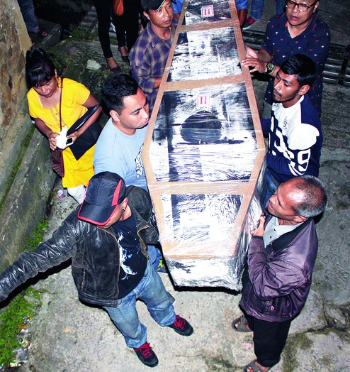 Funeral in Shillong for Clara - Telegraph India