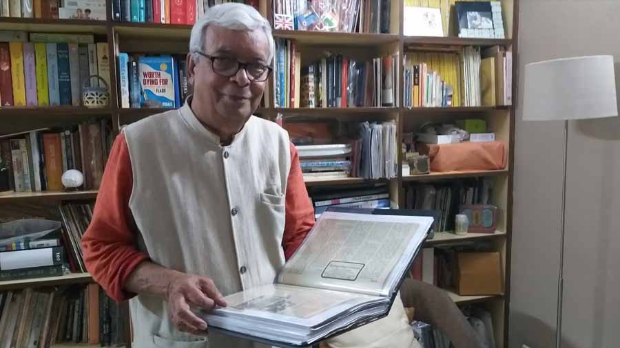 Vexillologist The Amazing Flag Collection Of Bengali Vexillologist Sekhar Chakrabarti 