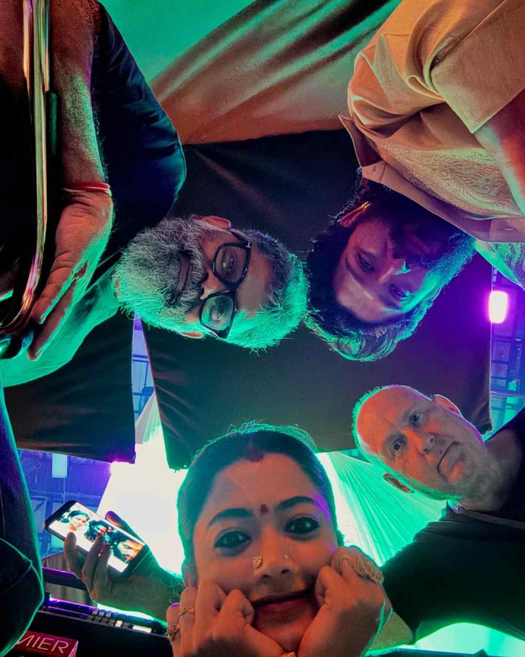 Pushpa 2 | Rashmika Mandanna shares Pushpa 2 BTS featuring Allu Arjun and Sukumar ahead of film ...