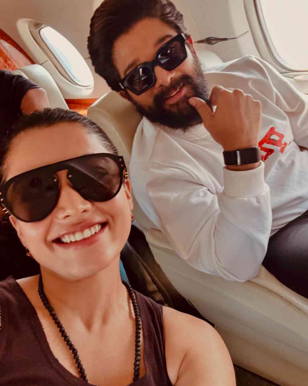 Pushpa 2 | Rashmika Mandanna shares Pushpa 2 BTS featuring Allu Arjun and Sukumar ahead of film ...