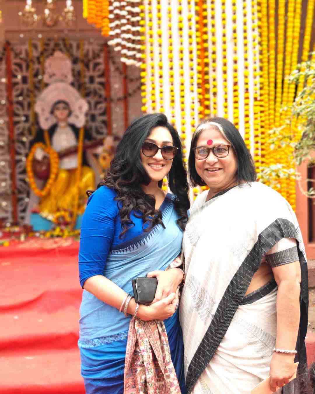 Saraswati Puja 2025 | Dev, Koel Mallick, Mimi Chakraborty, Parambrata Chattopadhyay’s ...