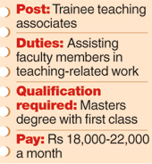 Trainees to help IIM teachers - Telegraph India