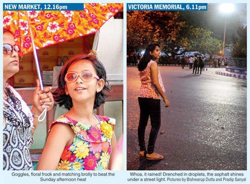 Drizzle fizzle on April's hottest day - Telegraph India