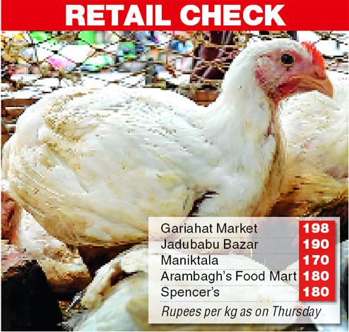 Chicken rate runs riot - Telegraph India