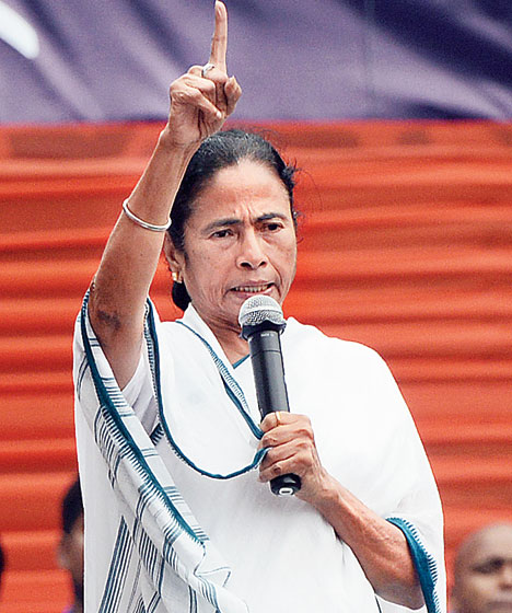 Mamata sets Delhi goal - Telegraph India