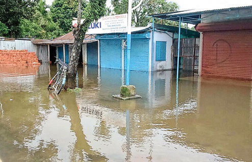 Rain floods Alipurduar, Jalpaiguri - Telegraph India