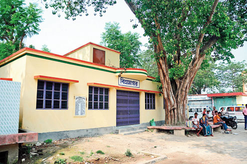 Hospital shed awaits opening - Telegraph India