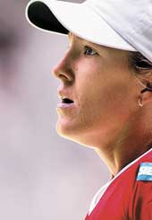 Justine's strokes resembled stray bullets - Telegraph India